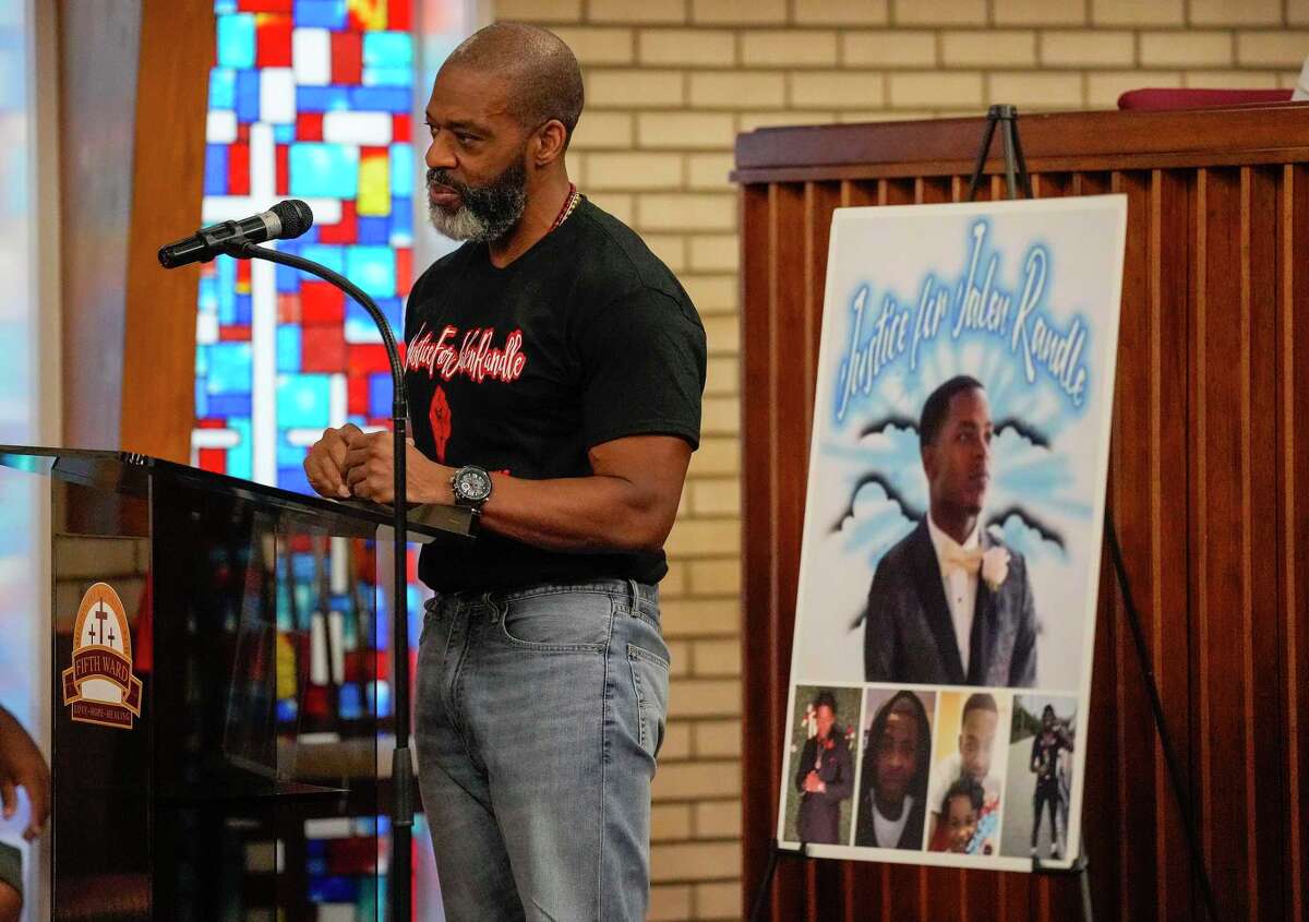 Jalen Randle's family protests for anniversary of death by HPD
