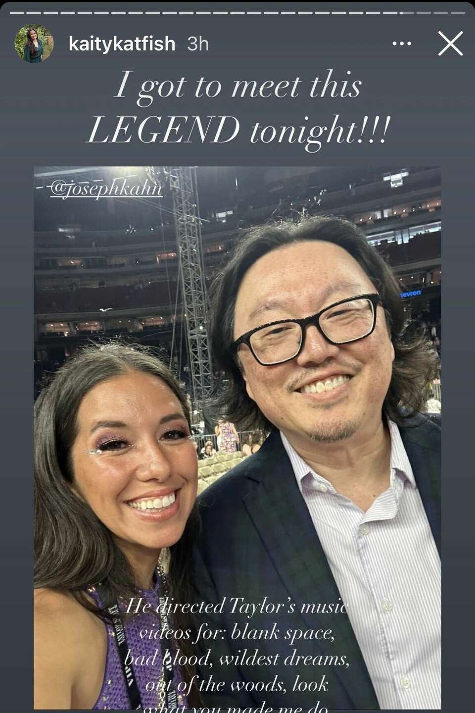 Taylor Swift, Gaga video director attends The Eras Tour in Houston