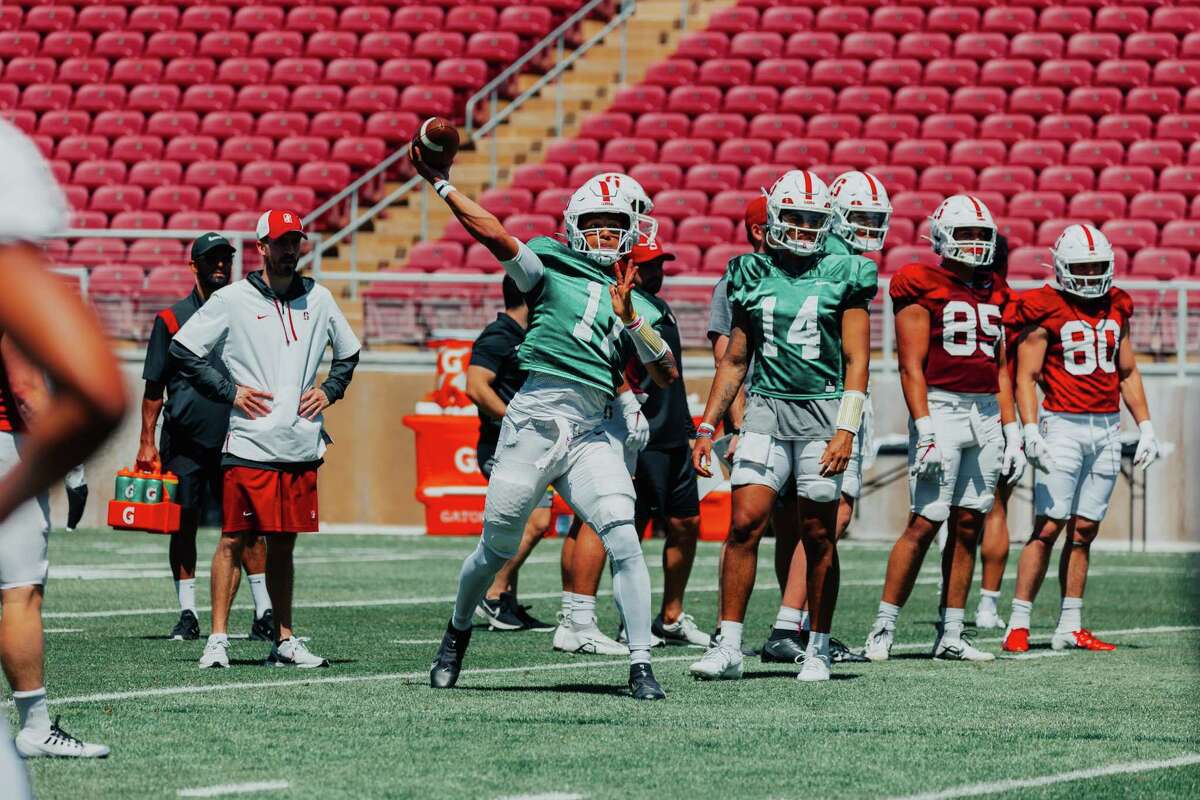 Stanford quickly adjusting to coach Troy Taylor: ‘Tempo is very high’