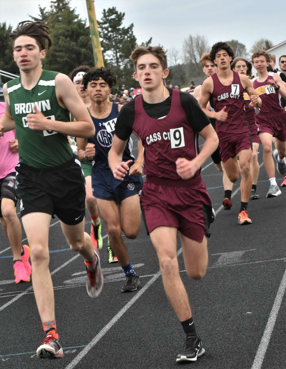 Unionville-Sebewaing boys track teams top D4 teams at Marlette