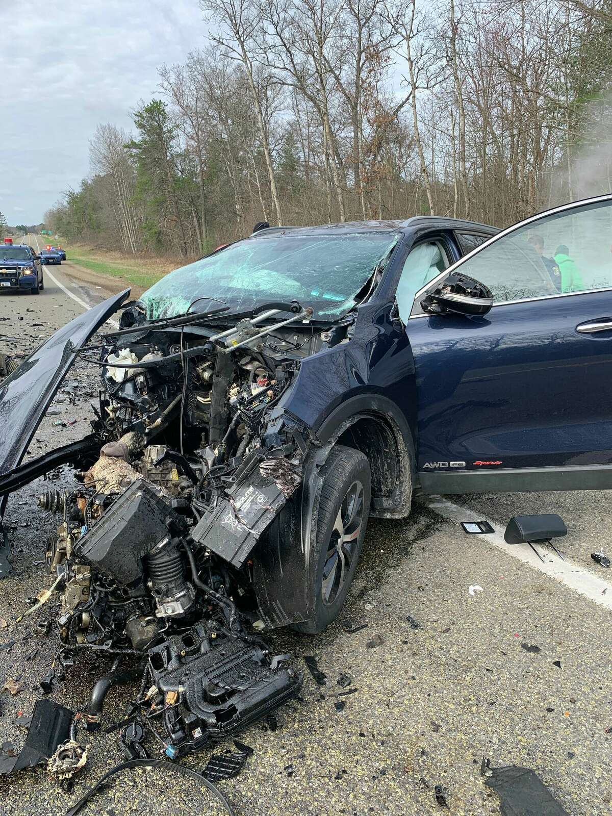 Head-on collision in northern Michigan leaves 3 dead