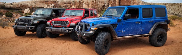 Jeep Wrangler Versions
