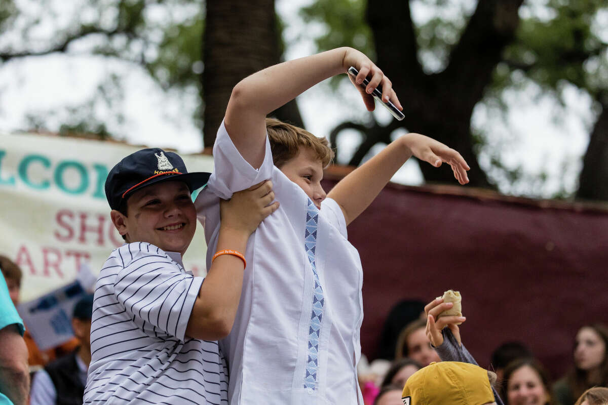 Photos from the Texas Cavaliers River Parade at Fiesta San Antonio
