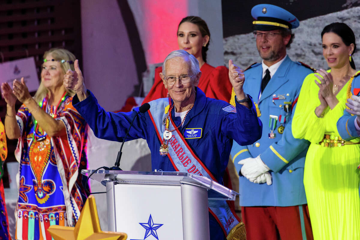 Photos from the Texas Cavaliers River Parade at Fiesta San Antonio