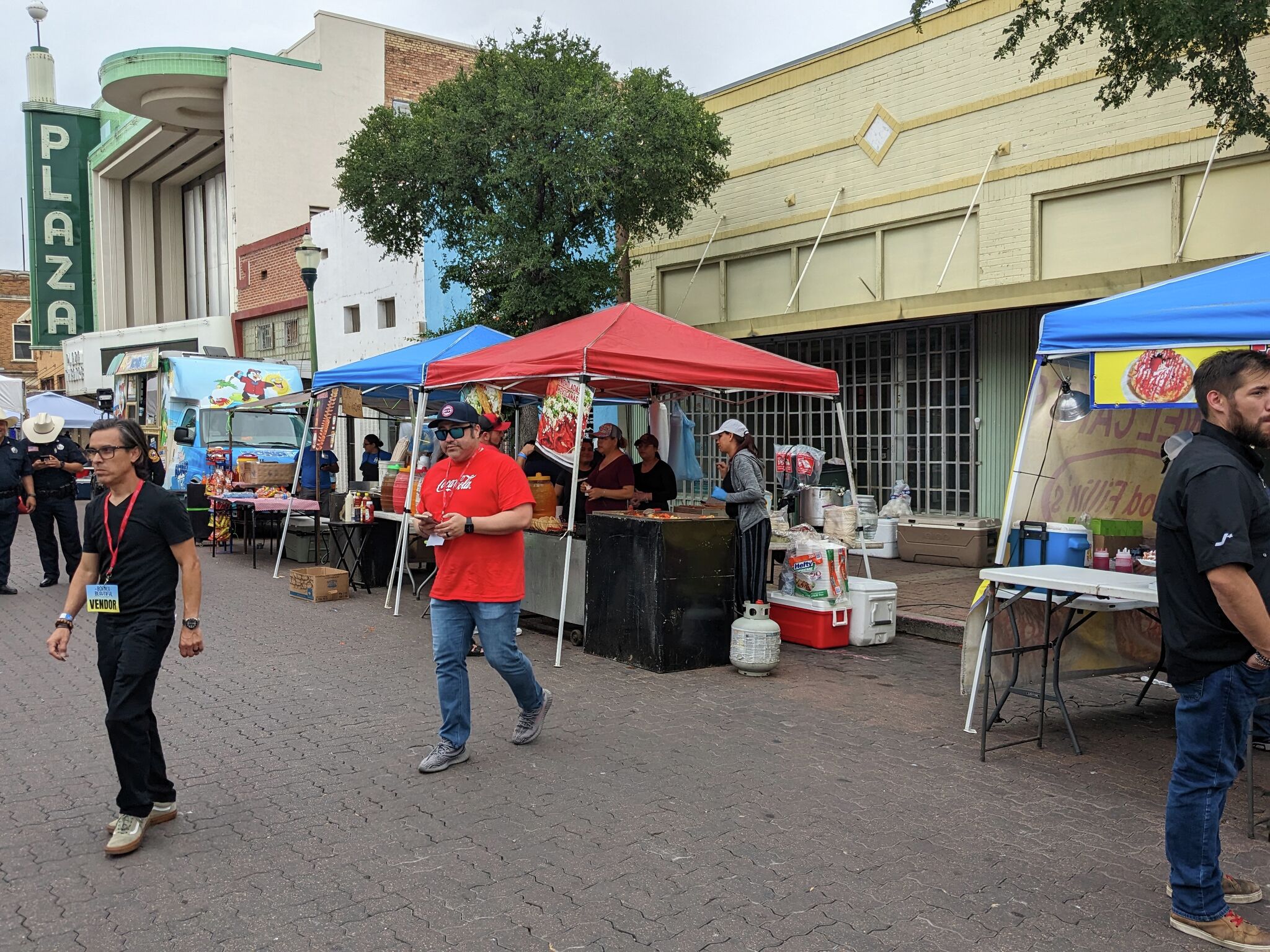 The Border is Beautiful festival held by RGISC in downtown Laredo