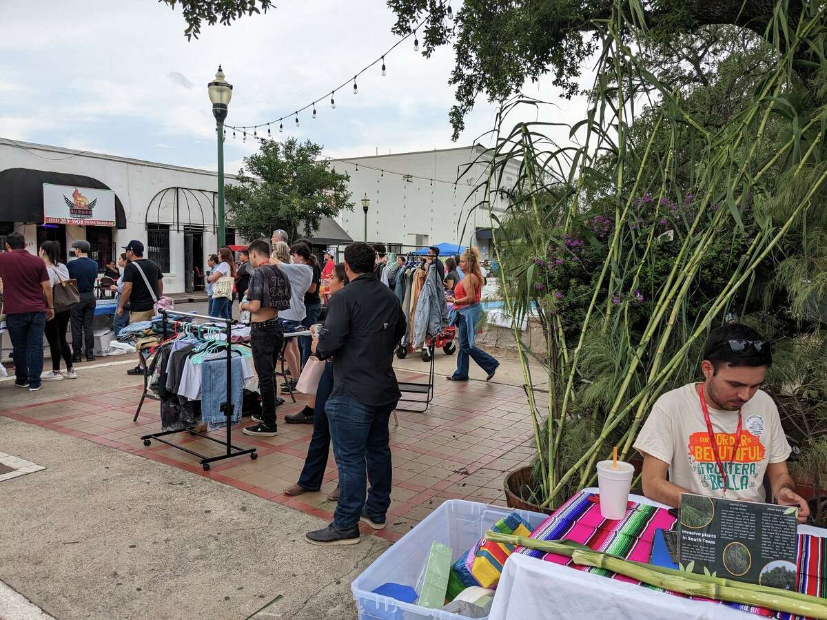 The Border is Beautiful festival held by RGISC in downtown Laredo