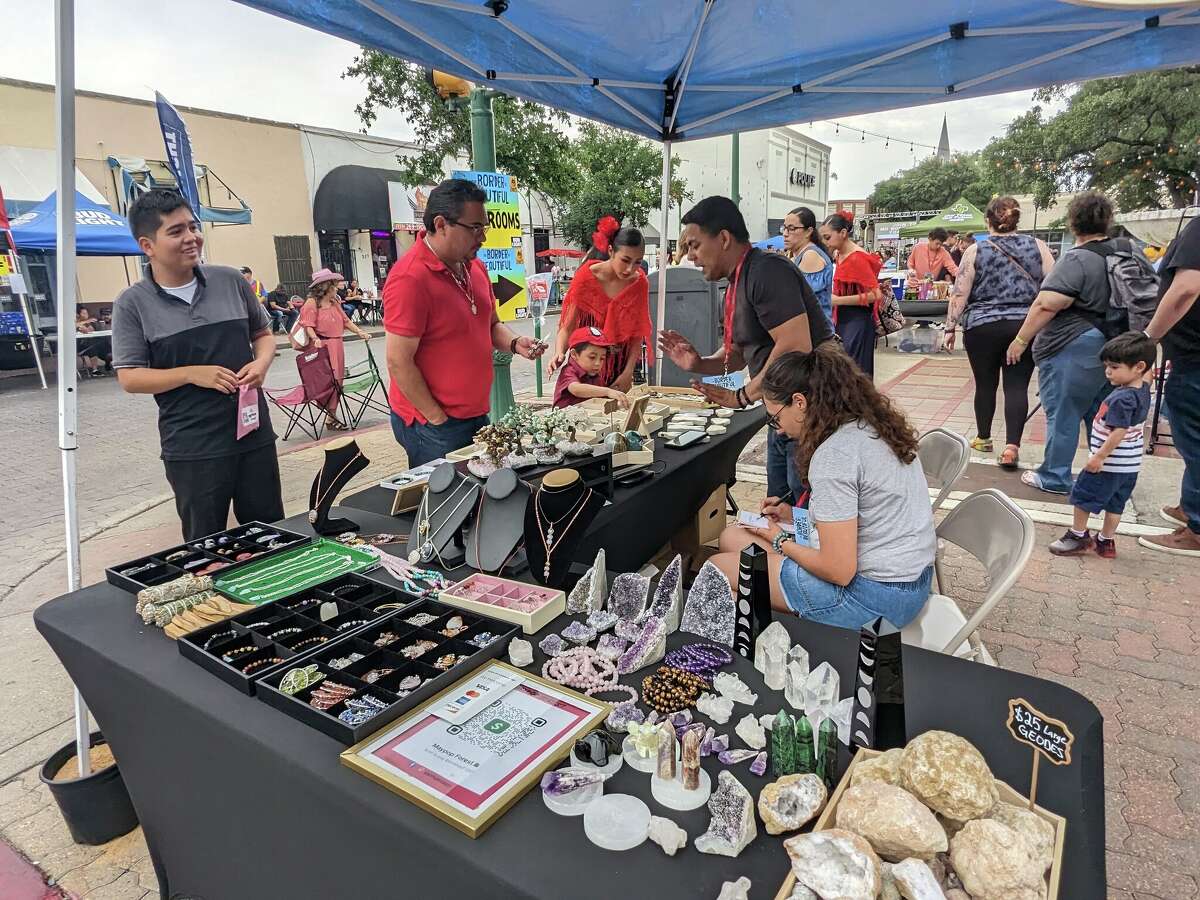 The Border is Beautiful festival held by RGISC in downtown Laredo