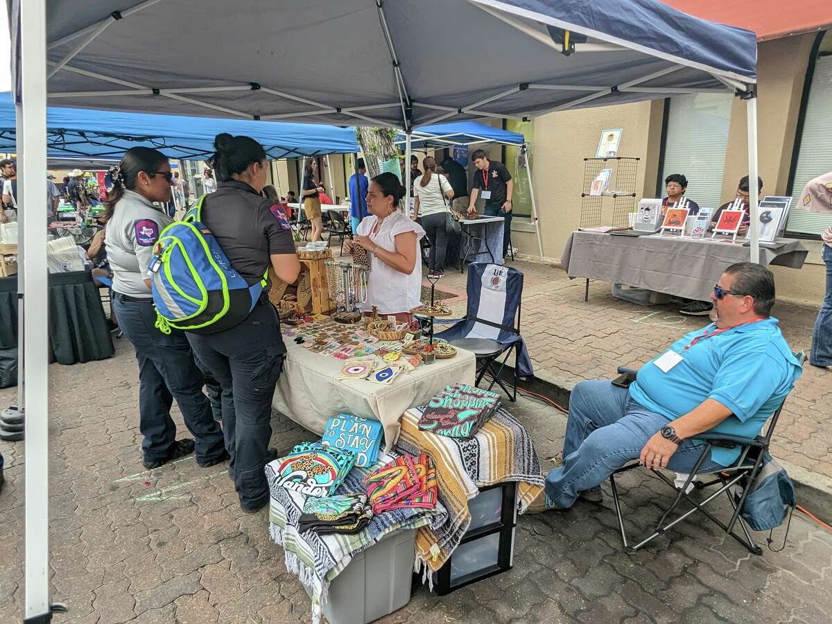 The Border is Beautiful festival held by RGISC in downtown Laredo