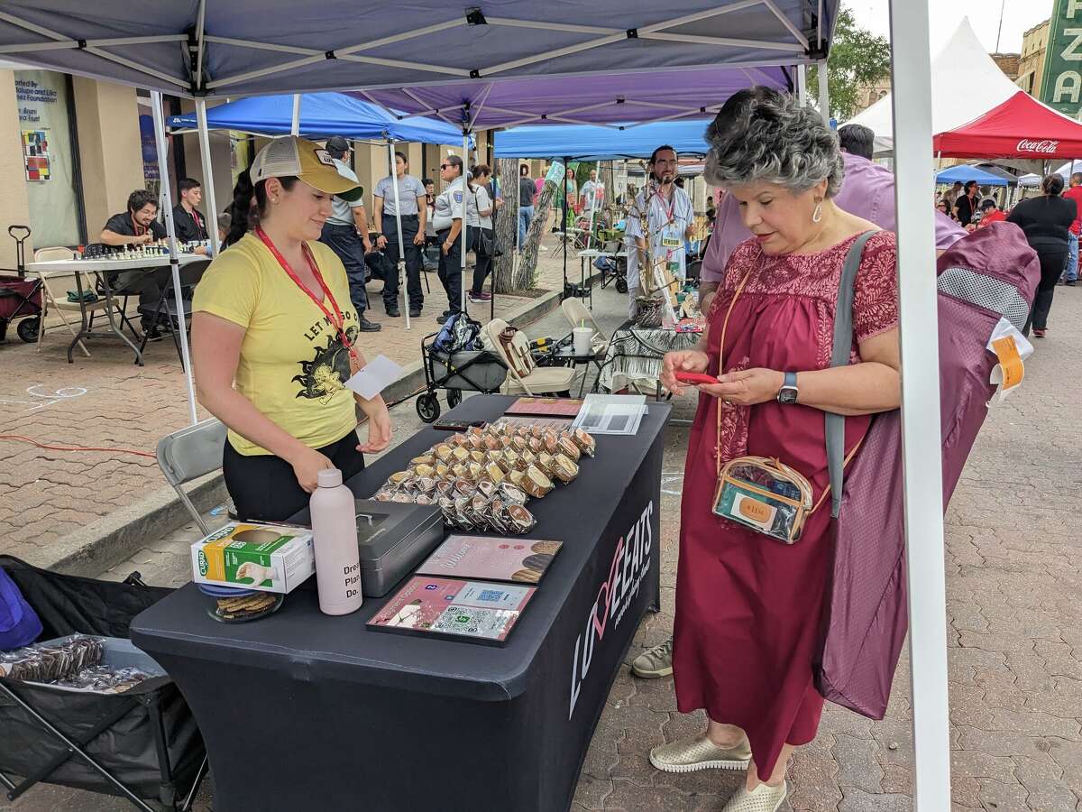 The Border is Beautiful festival held by RGISC in downtown Laredo