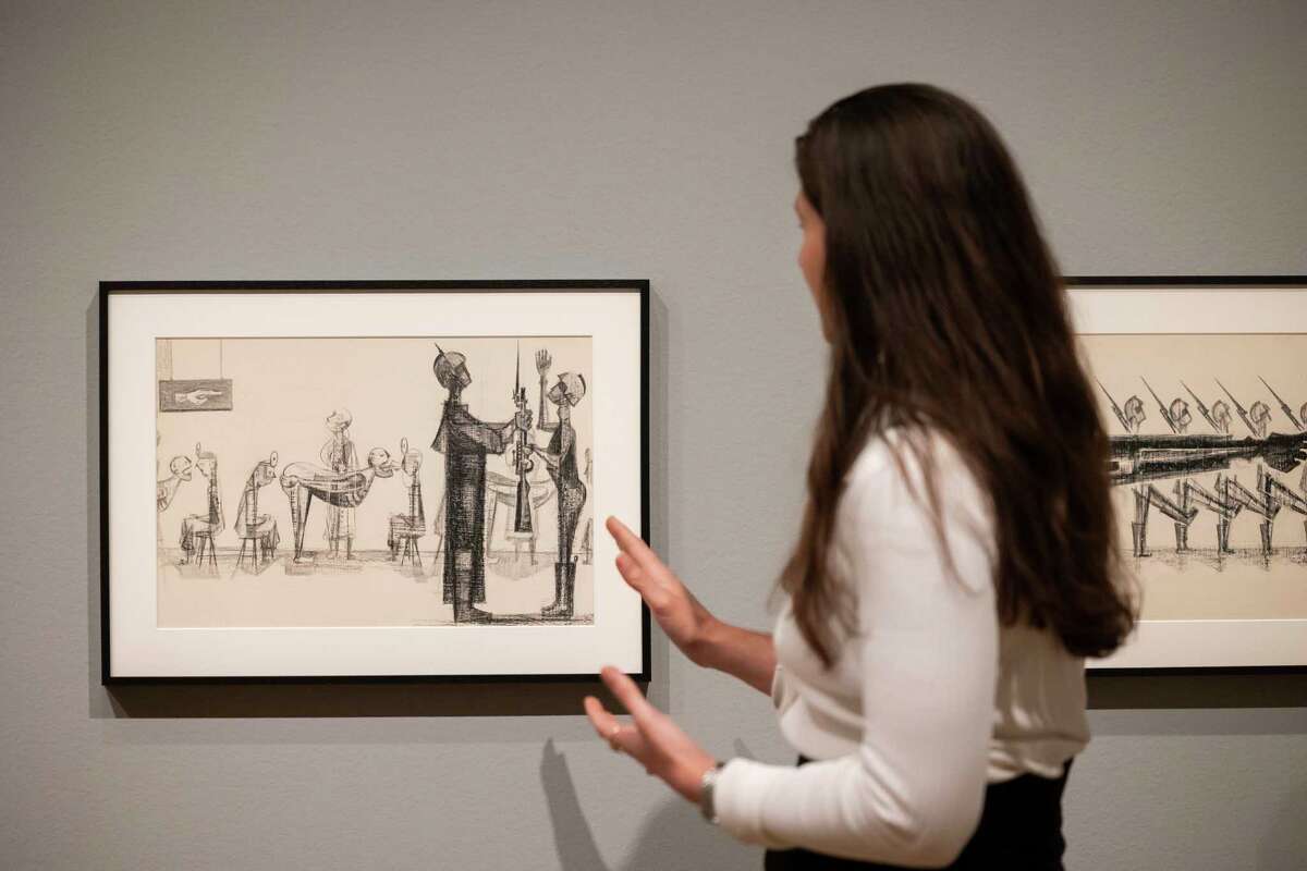 New Menil Drawing Institute exhibits focus on World War II
