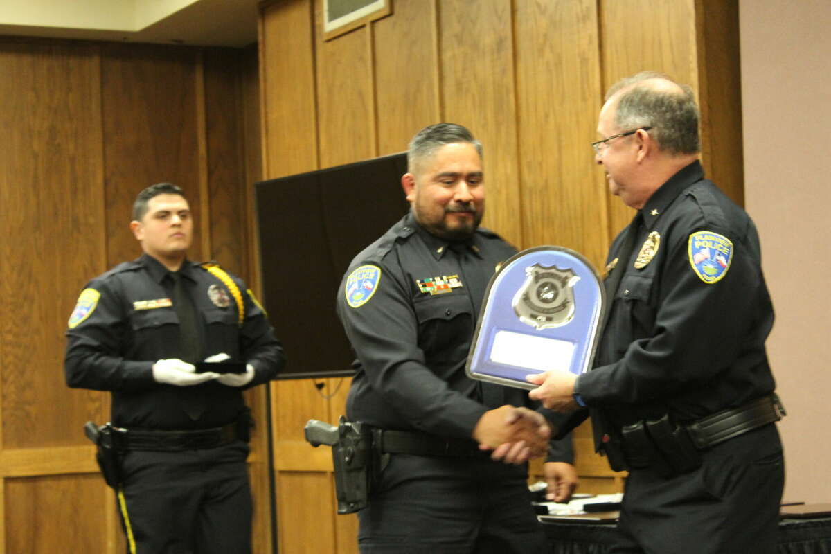 Plainview PD's Carrillo recognized as Supervisor of the Year – again
