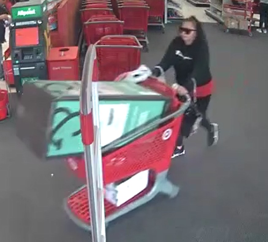 Midland Police Department searching for Target theft suspect