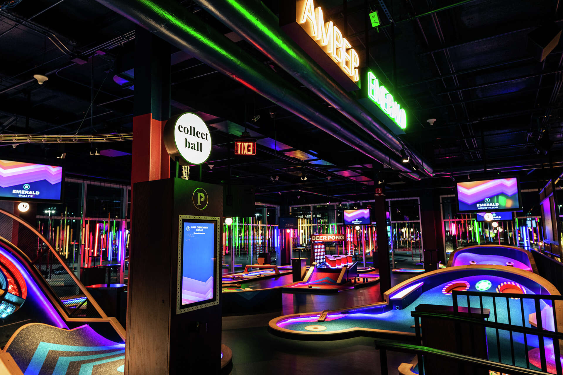 Puttshack golf attraction aims for kids by day, 21+ by night