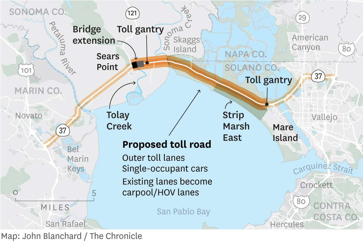 Severely congested Bay Area highway set for huge changes — and a toll