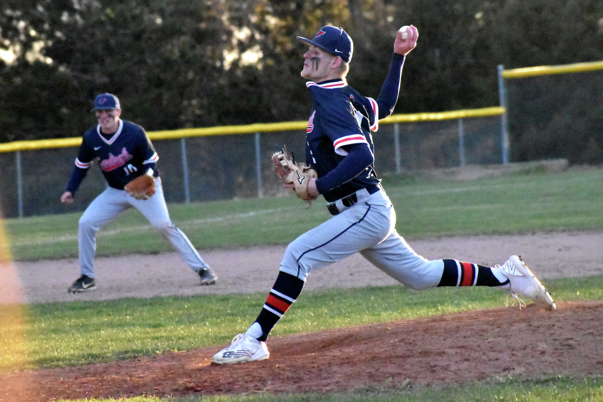 Big Rapids baseball earns a pair of wins against Chippewa Hills