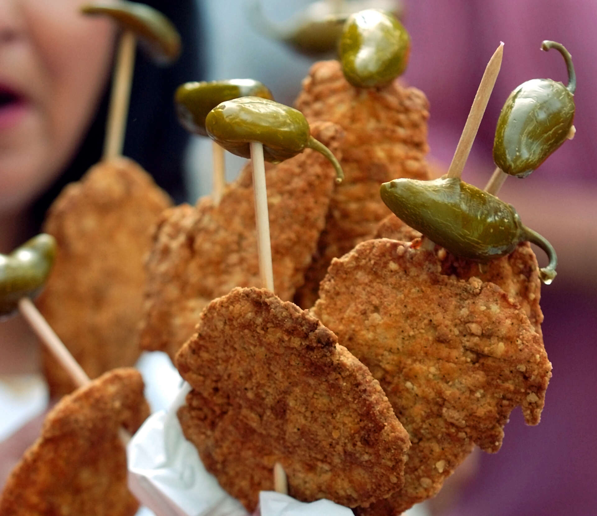 Garcia's Mexican Food is selling a $6 chicken on a stick