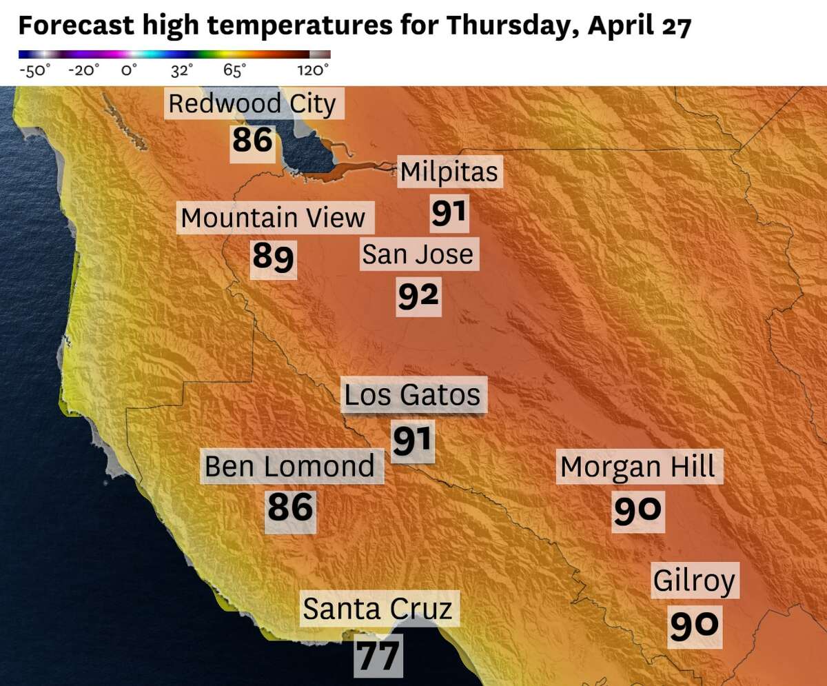 This Bay Area city has the highest chance of breaking a record high