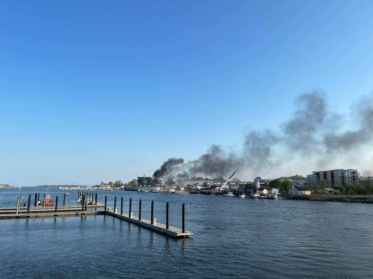Boats destroyed in Norwalk marina fire, official says