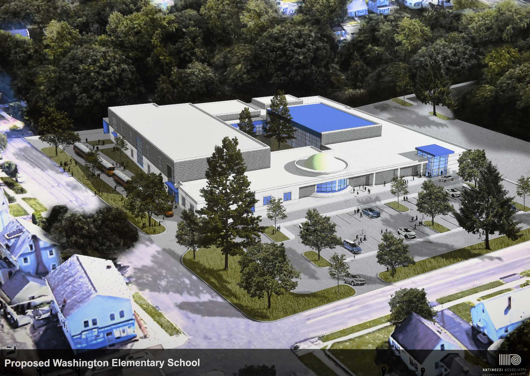 New Washington School coming late, but residents save, officials say