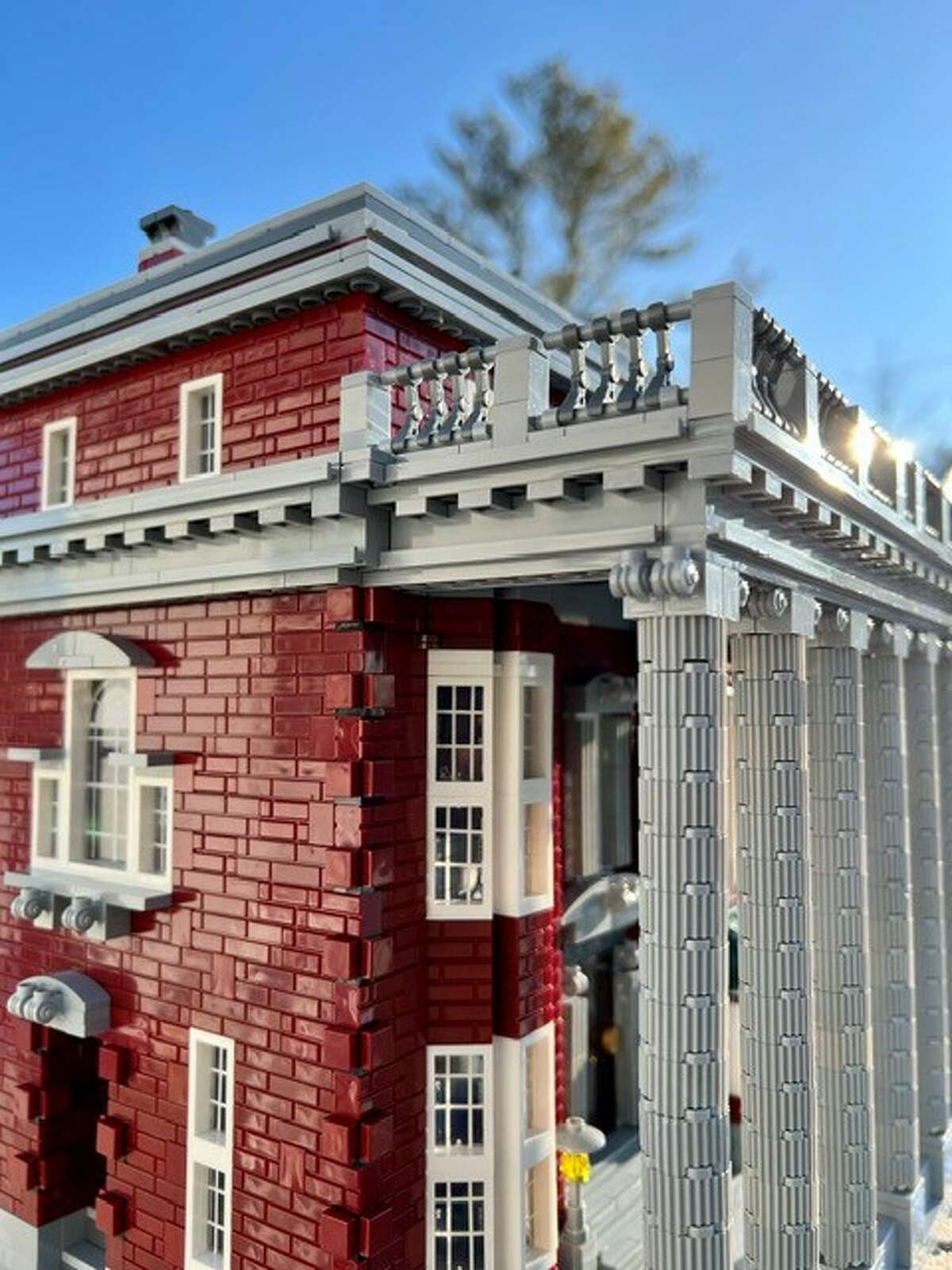 Amsterdam man builds miniature replica of Stewart's shop from Legos