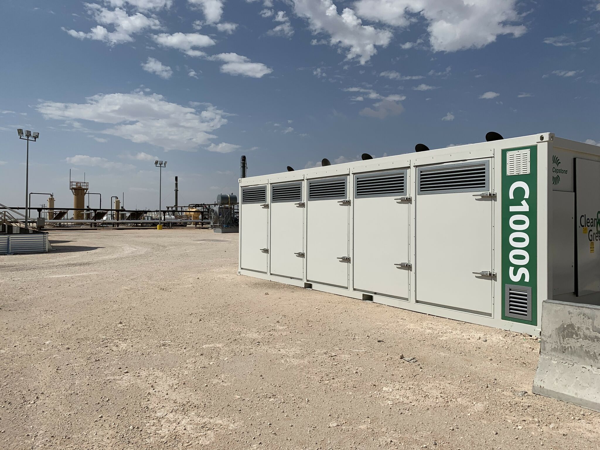Capstone Green Energy provides microturbine for Permian Basin producer