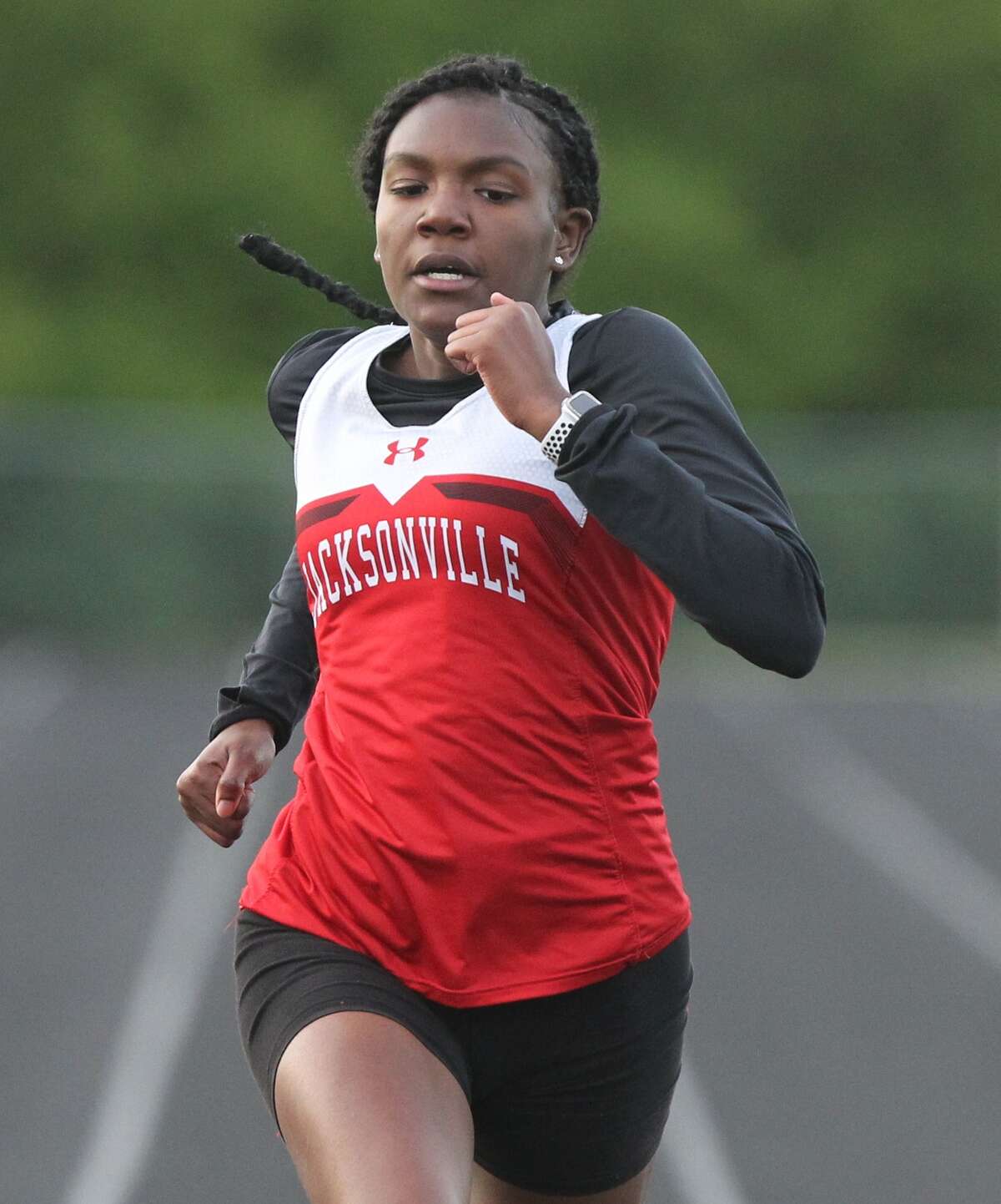 Jacksonville boys dominate home track meet