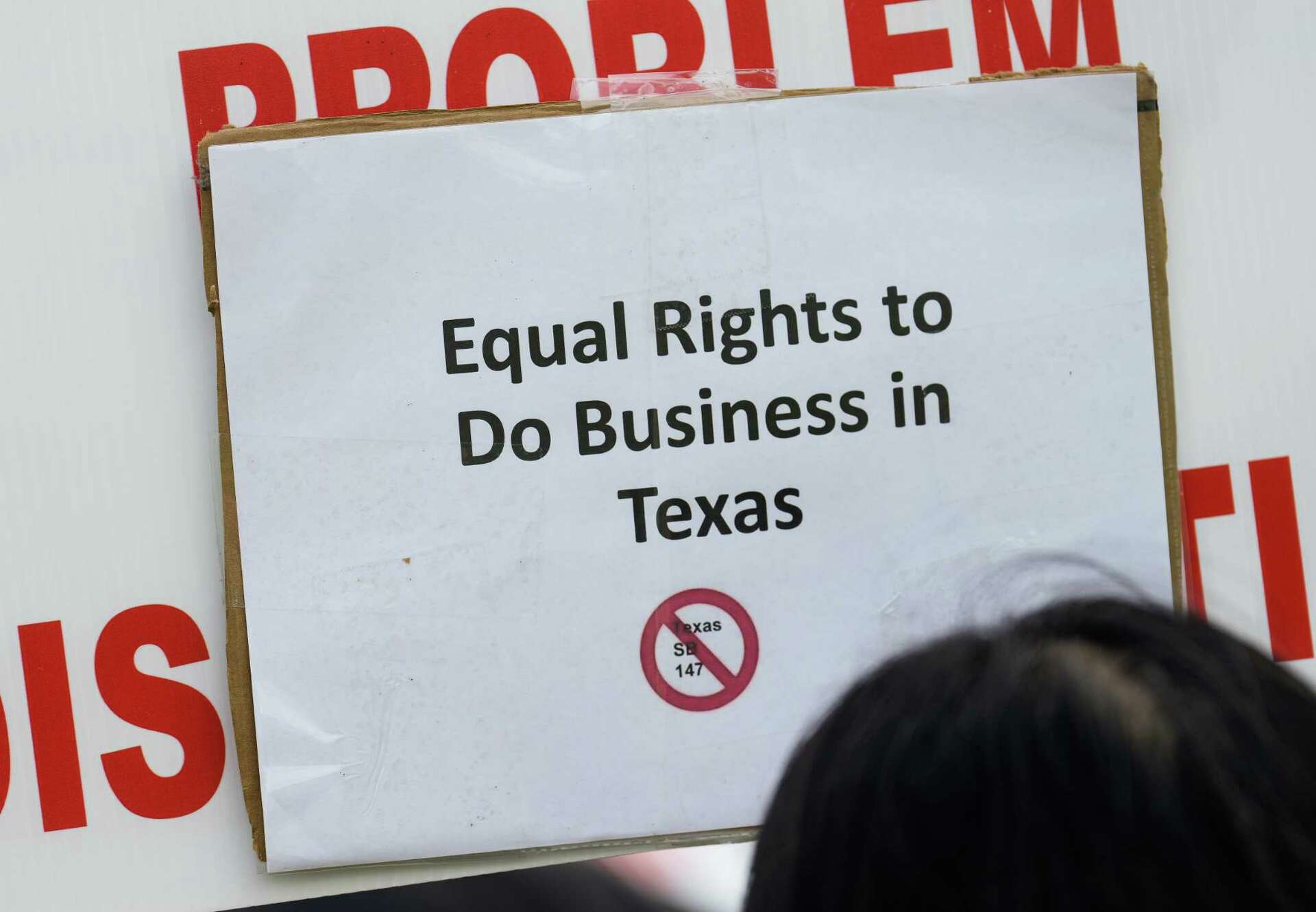 Texas law restricting property purchases promotes discrimination