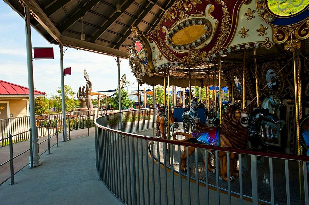 Old carousel The Magistery being renovated to honor famous Texans