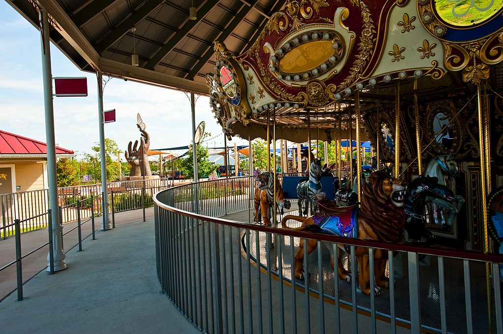 Old carousel The Magistery being renovated to honor famous Texans