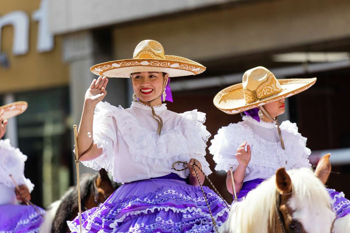Photos from the Battle of Flowers Parade at Fiesta San Antonio 2023