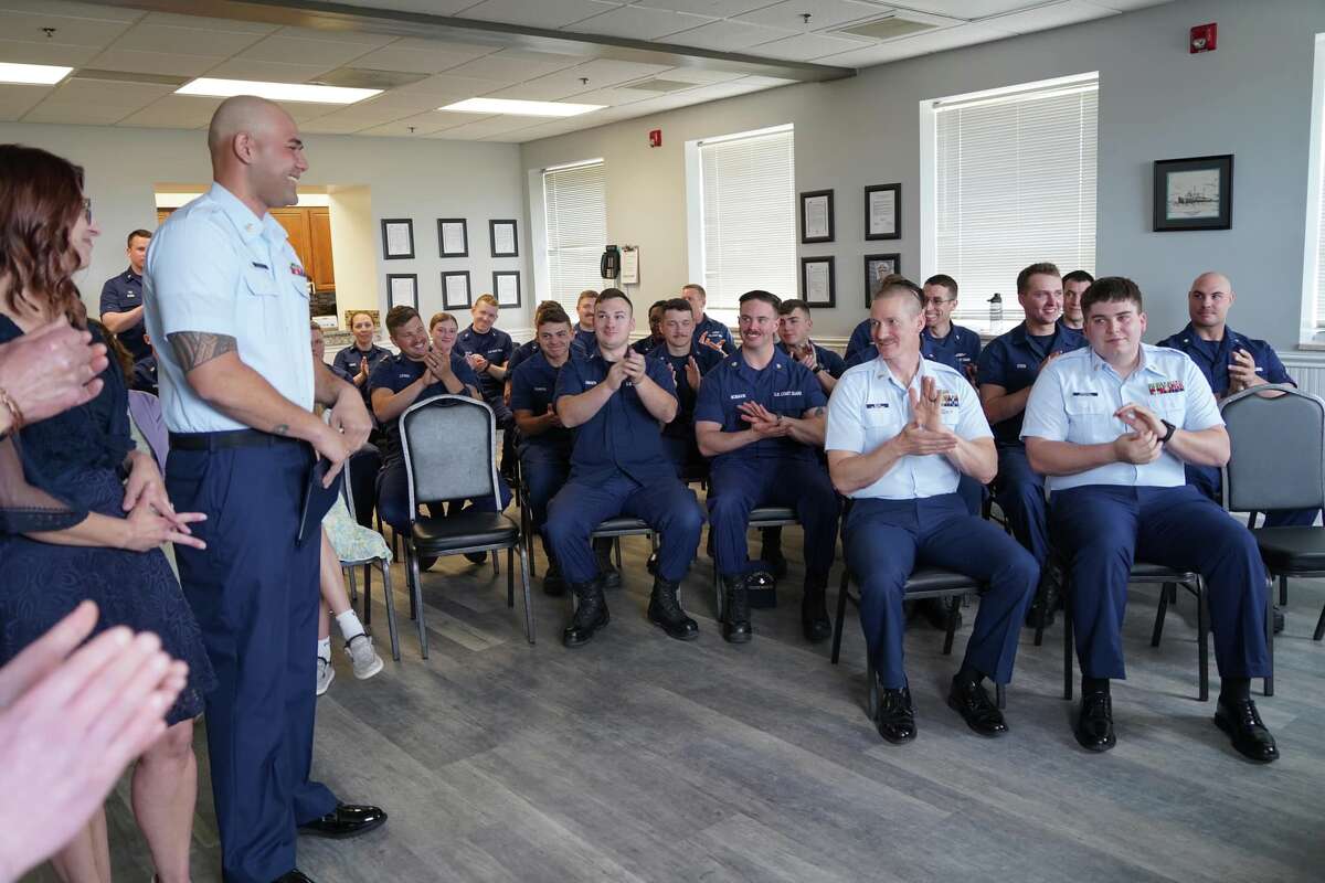 Manistee Coast Guard member awarded rare advancement