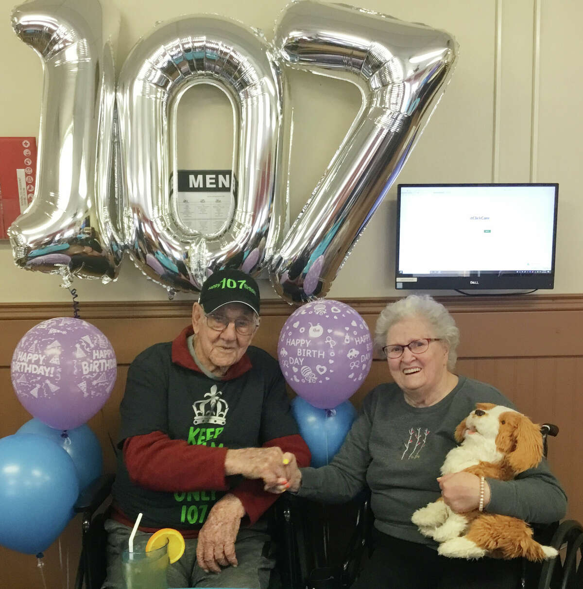 Former Manistee man celebrates 107th birthday