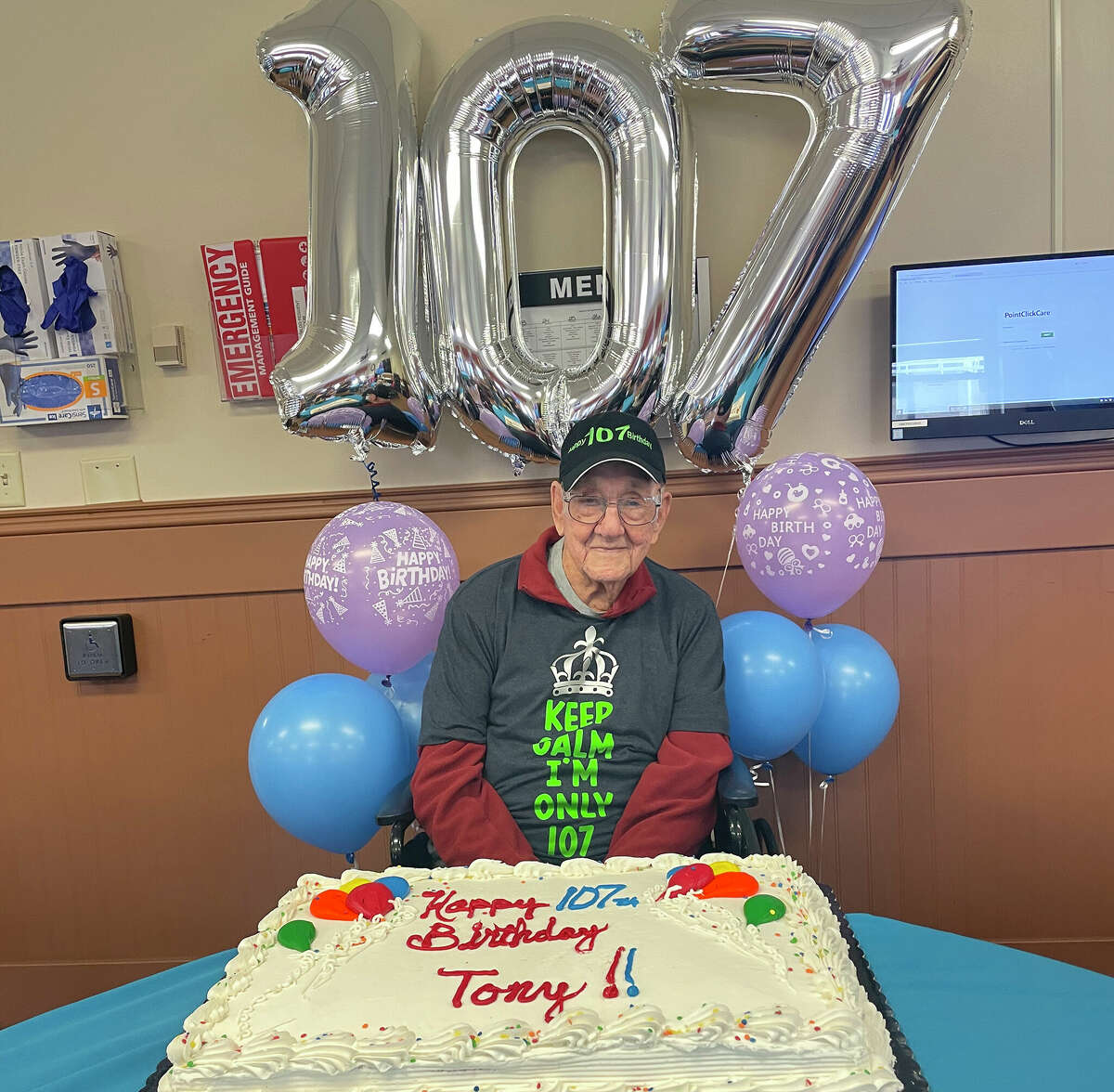 Former Manistee man celebrates 107th birthday