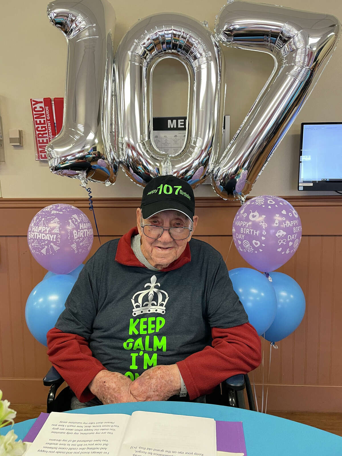 Former Manistee man celebrates 107th birthday
