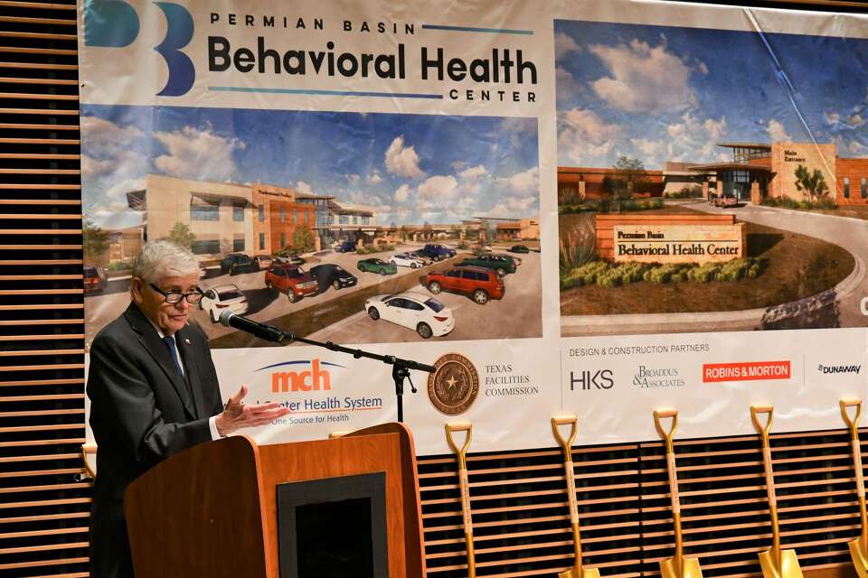 Officials break ground on Permian Basin Behavioral Health Center