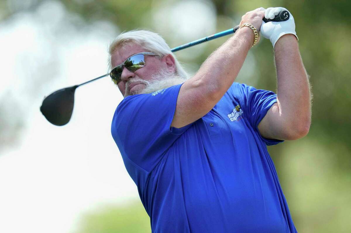 Insperity Invitational: Justin Leonard shares lead after first round