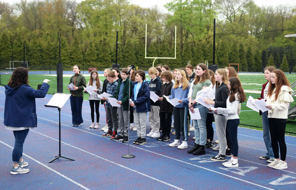 Darien High School holds first suicide prevention walk