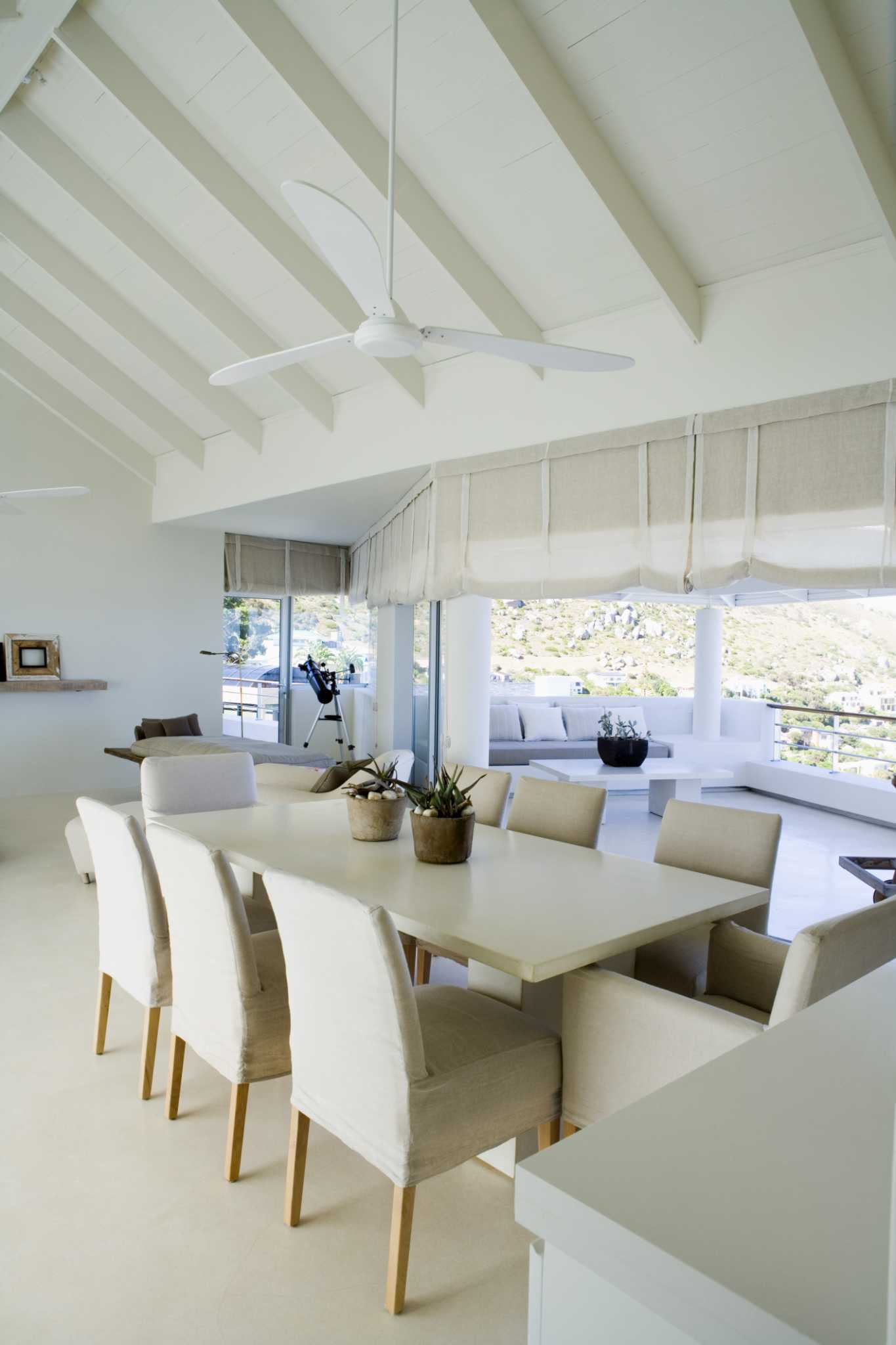 How to Install a Ceiling Fan in a Vaulted Ceiling With No Attic Access