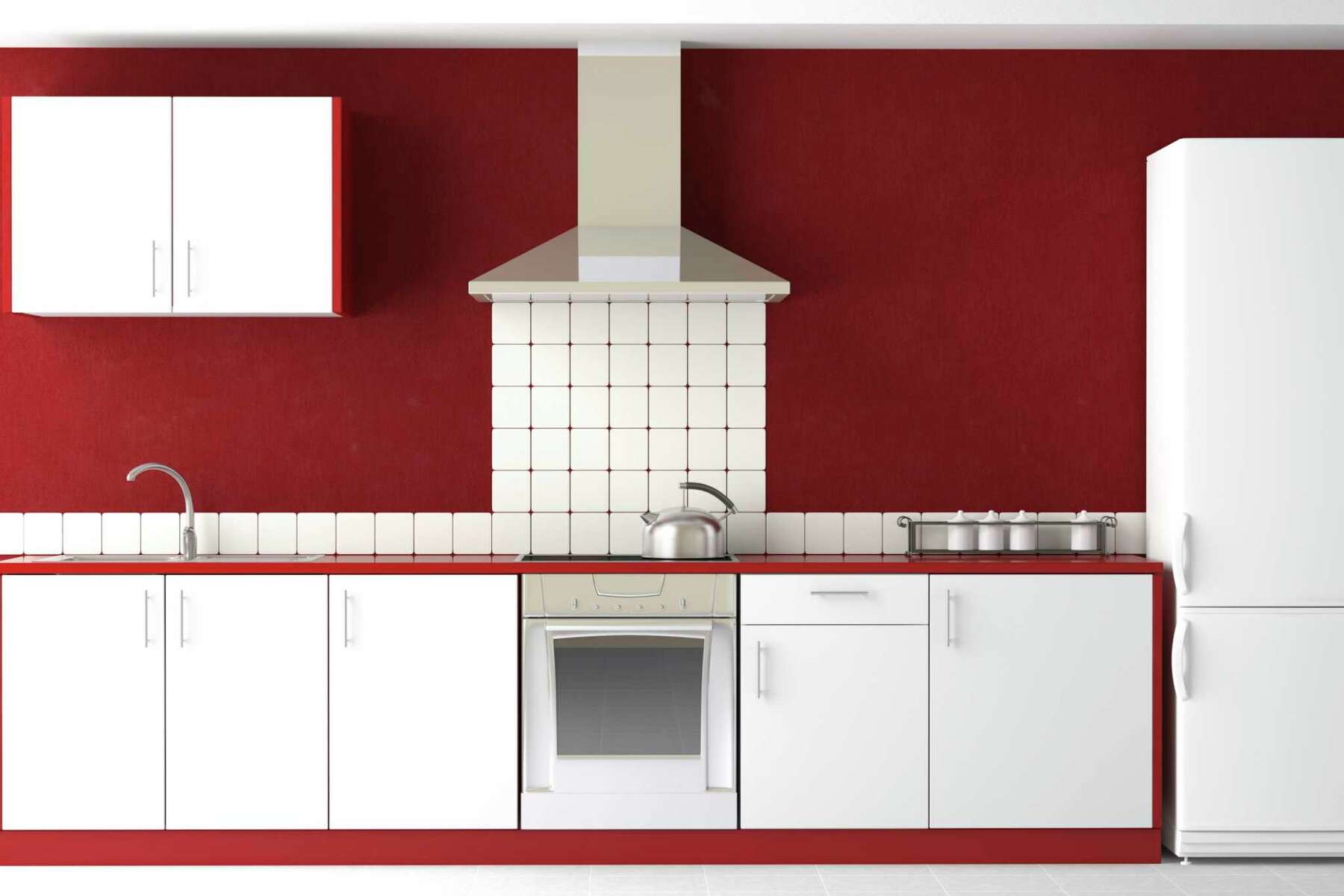 Maroon Kitchens