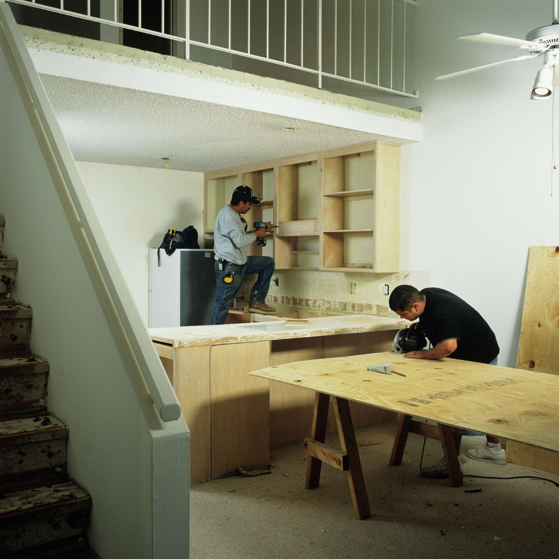 How to Install Kitchen Cabinet Blocks in the Wall