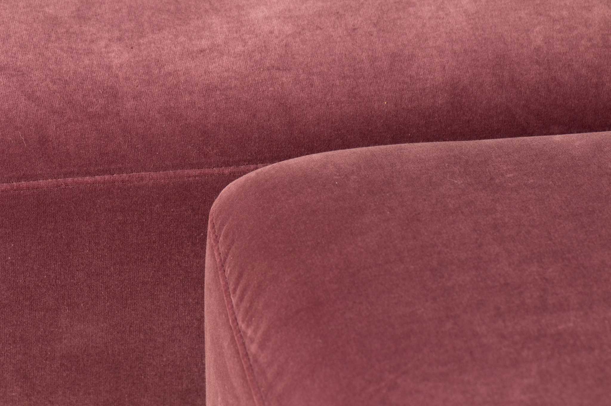 How to Decorate With a Mauve Retro Couch