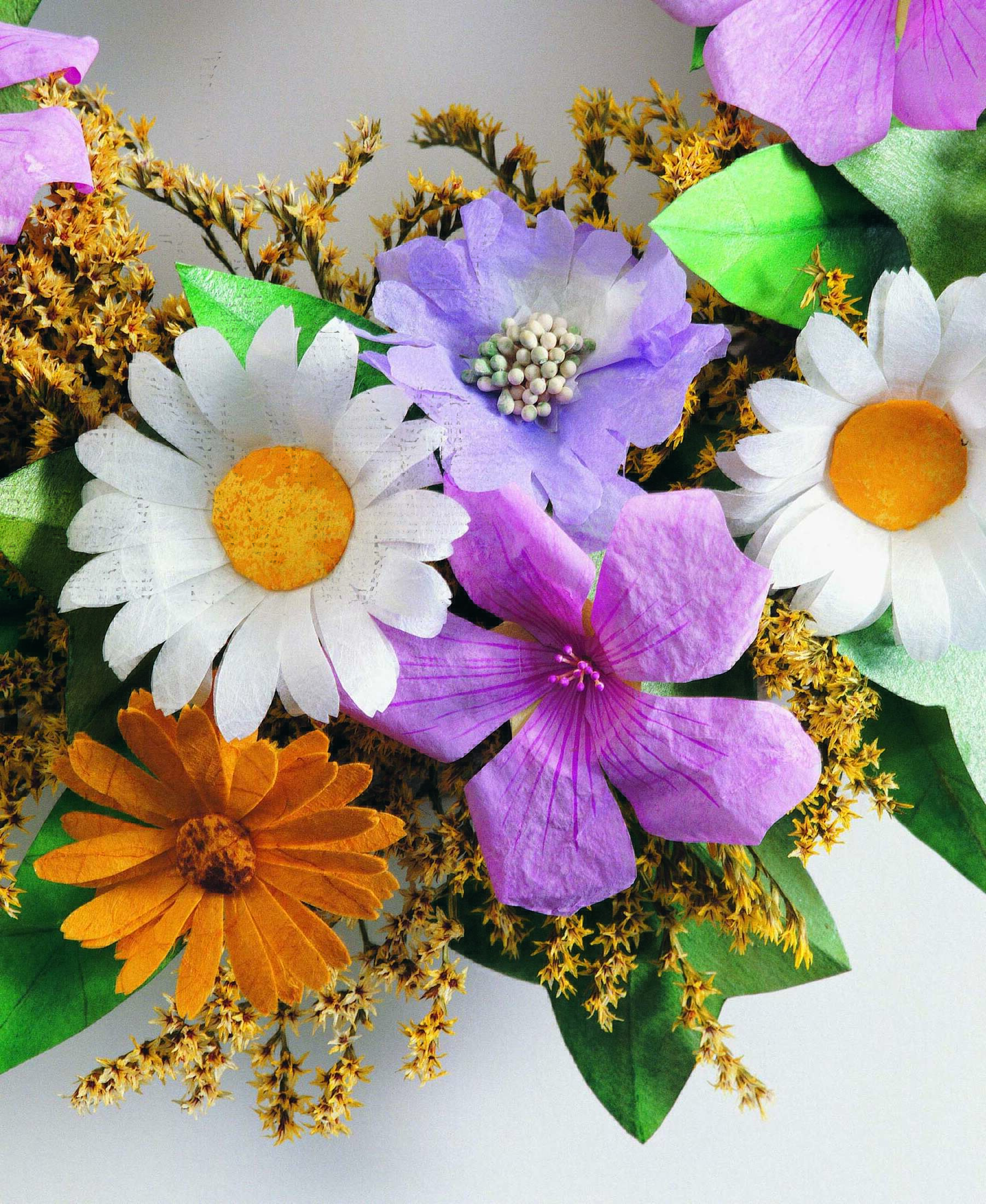 How to Decorate Styrofoam Wreaths