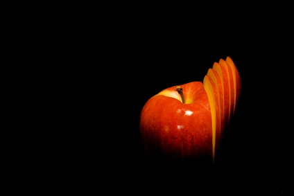 Nutrition in 2 Ounces of Sliced Apples