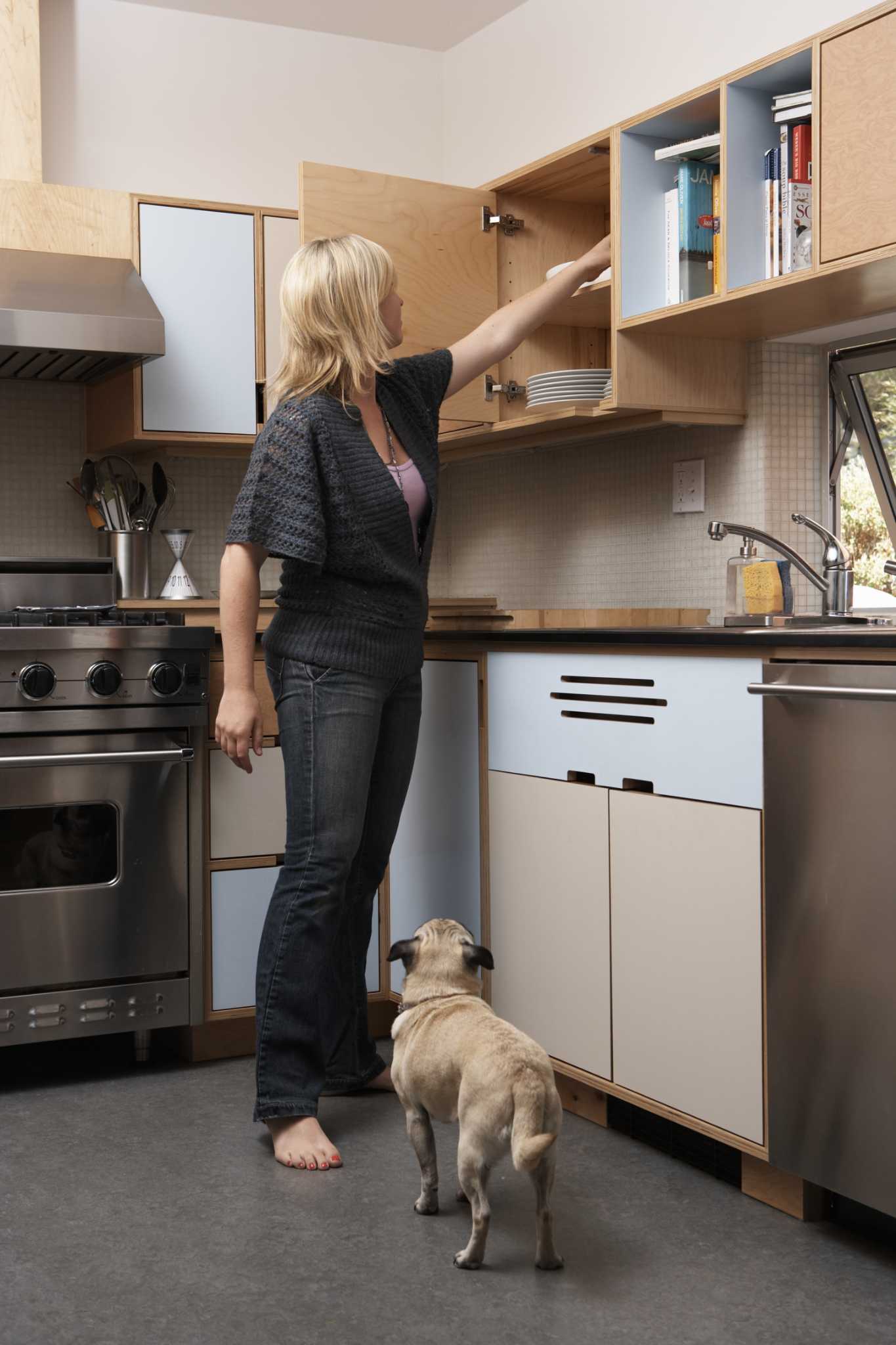 Inexpensive Way to Change the Appearance of Kitchen Cabinets