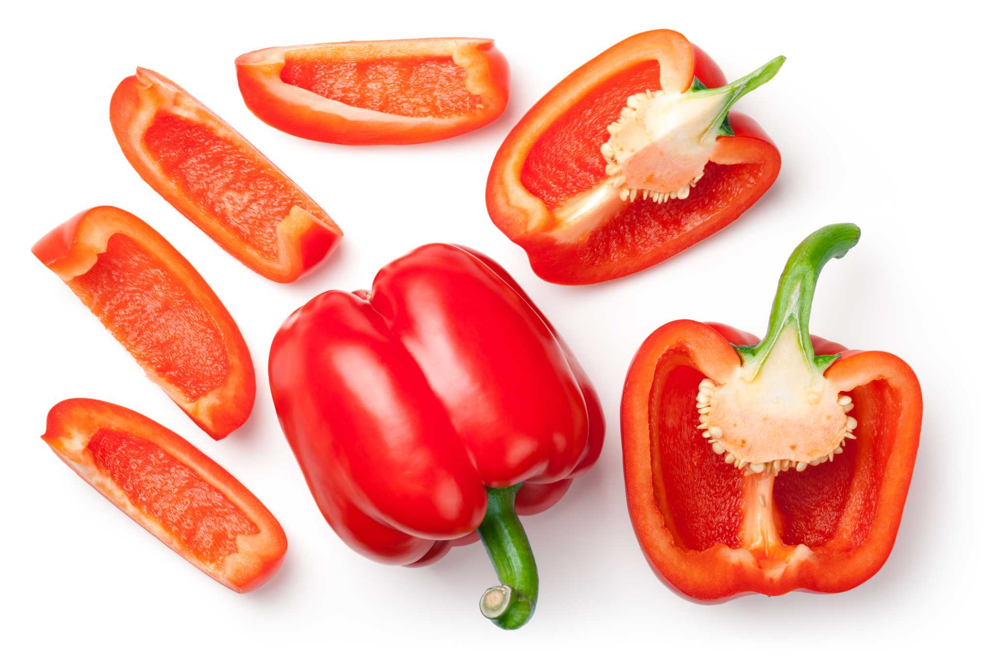 Soluble Fiber in Bell Peppers