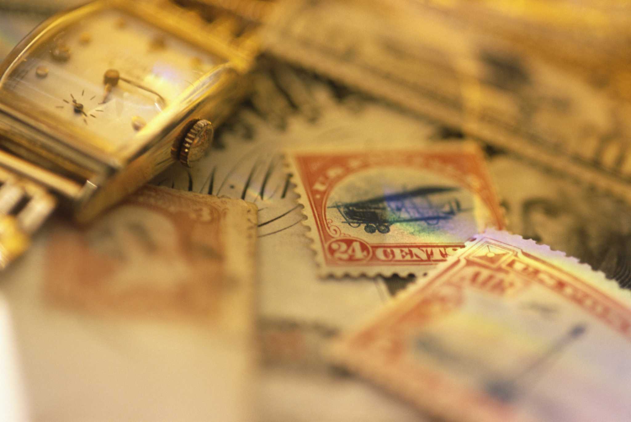 Displaying Stamps on a Wall