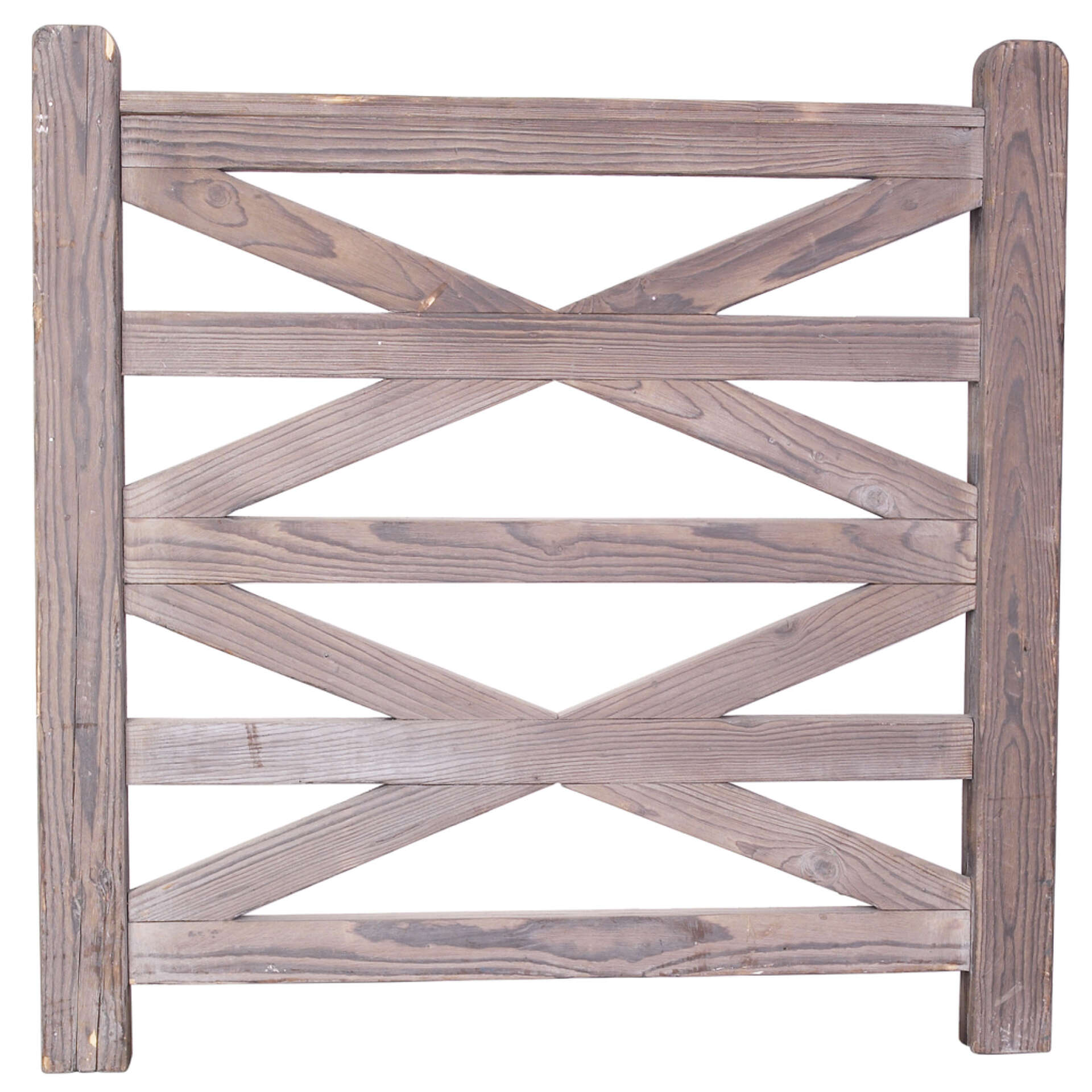DIY Cross Rail Fence