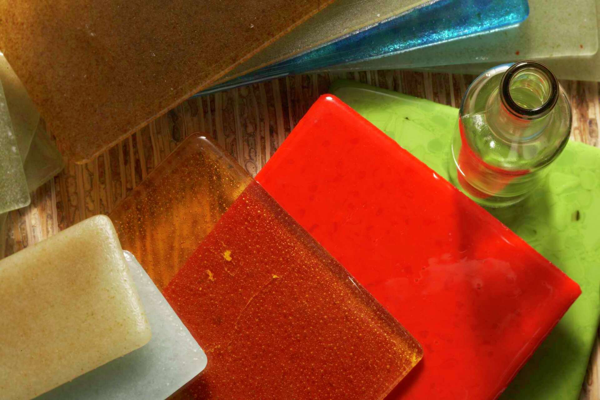 How to Install Glass Tile Next to Porcelain Tile