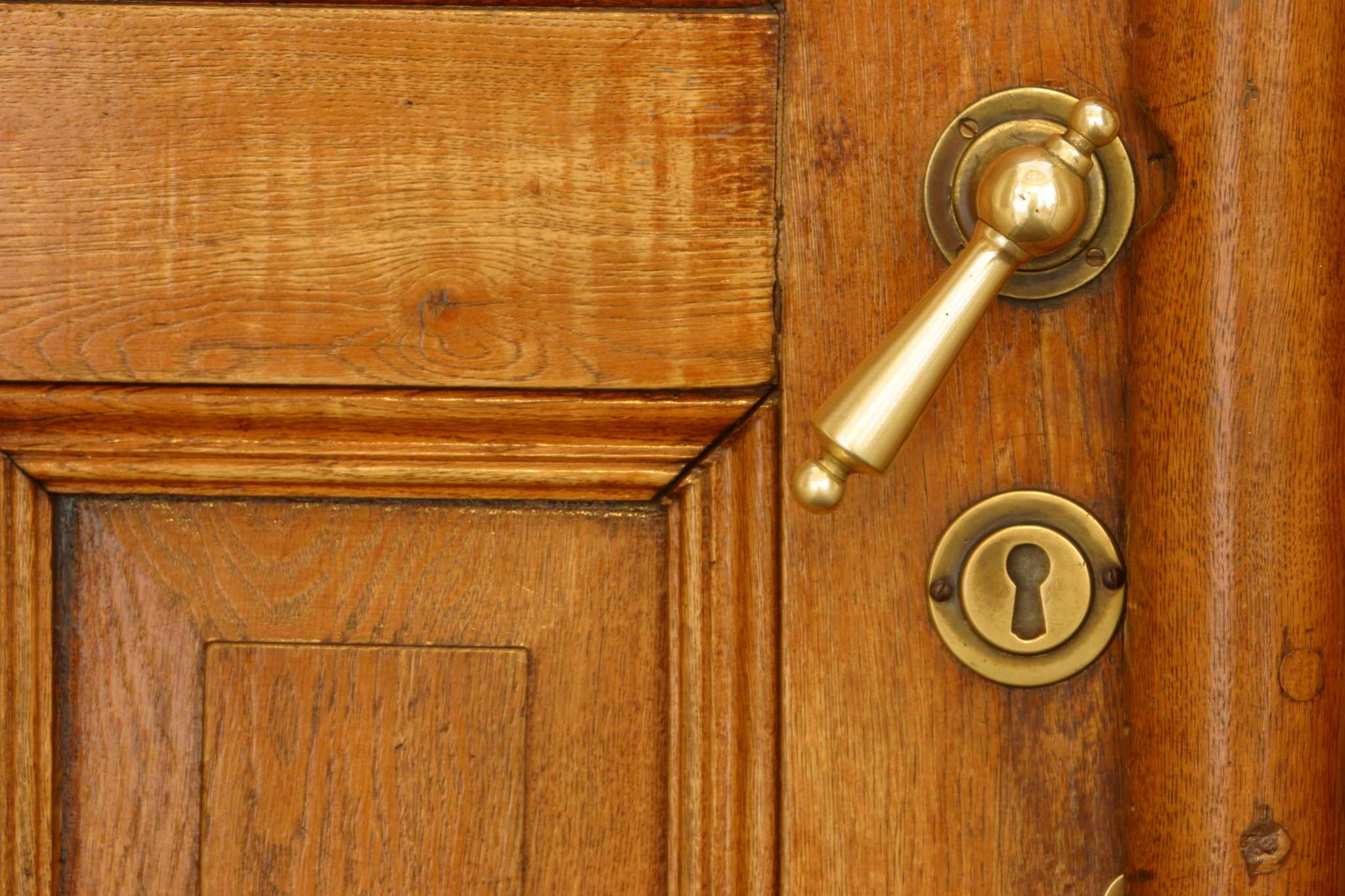 How to Fill a Woodwork Hole Left by a Mortise Lock