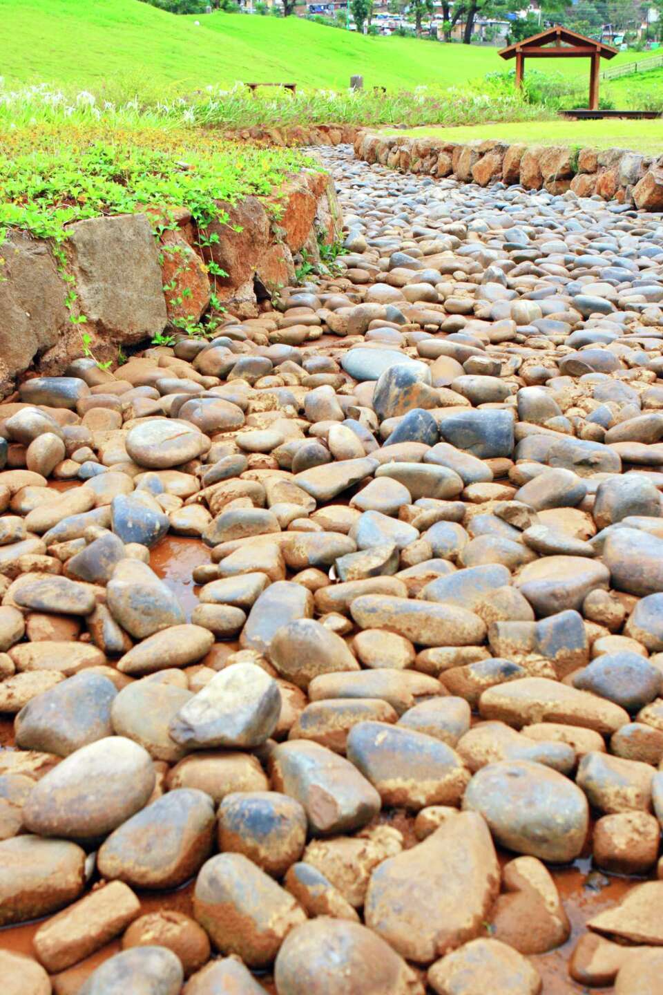 How to Build a Homemade Backyard Stream